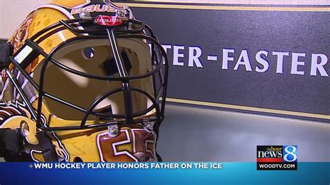 Wmu Hockey Player Honors Father On The Ice Win Big Sports