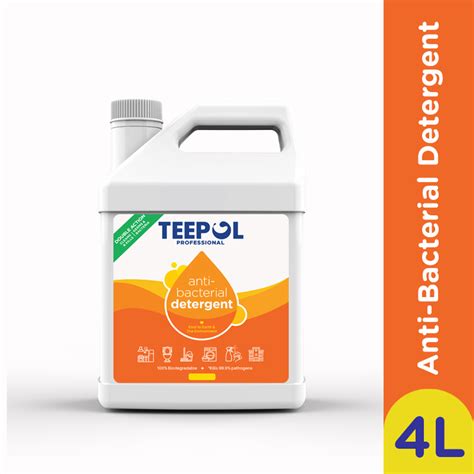 Teepol Anti Bacterial Detergent 4 Liters Teepol Malaysia
