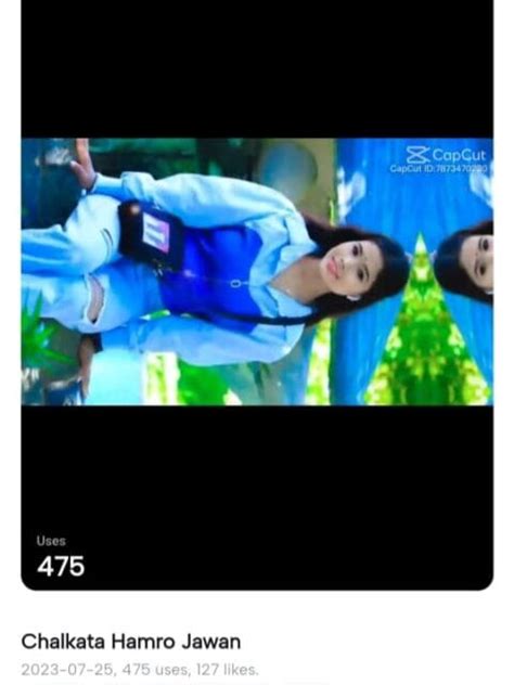 Chhalakata Hamro Jawaniya Capcut Template Link 100 Working