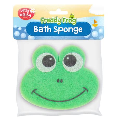 Freddy Frog Bath Sponge 1pc British Chemist