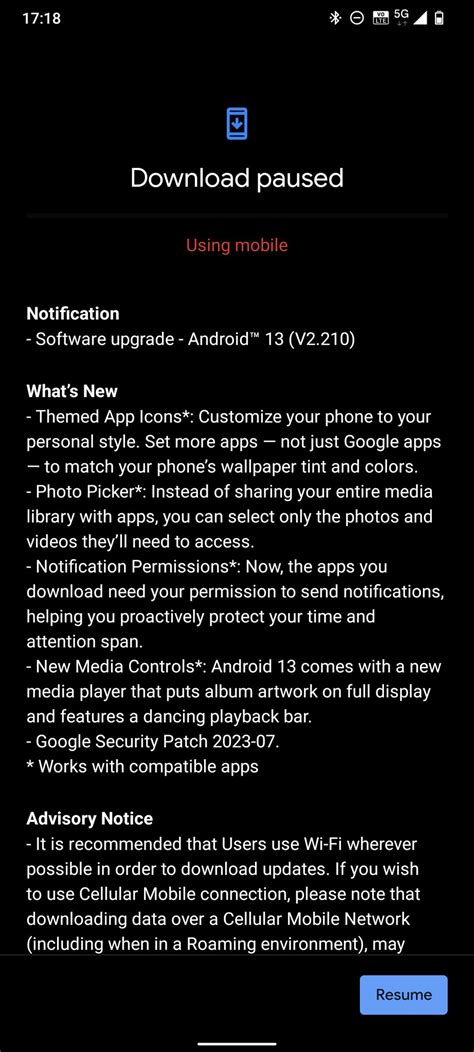 Nokia Xr21 5g Receiving Android 13 Update Now Markets Nokiapoweruser