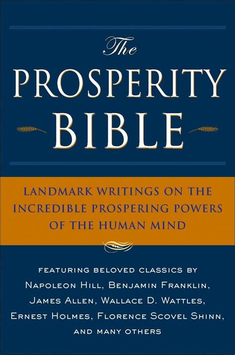 The Prosperity Bible The Greatest Writings Of All Time On The Secrets