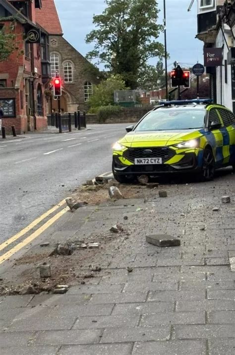 Three Teens Arrested On Suspicion Of Theft As Police Cars Damaged In
