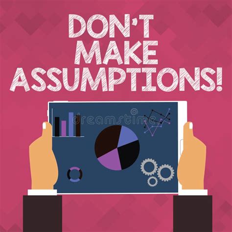 Assumptions Stock Illustrations 469 Assumptions Stock Illustrations