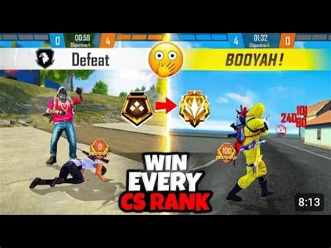 How To Win Every CS RANK In Free Fire 3 Pro Tips And Tricks