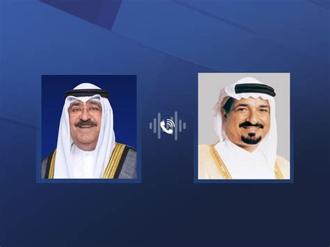 حميد بن راشد النعيمي يتبادل هاتفيا تهاني عيد الفطر مع أمير الكويت