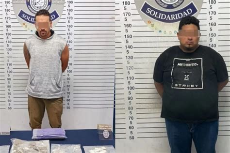 Policías De Playa Del Carmen Detienen A Dos Hombres Por Presunto