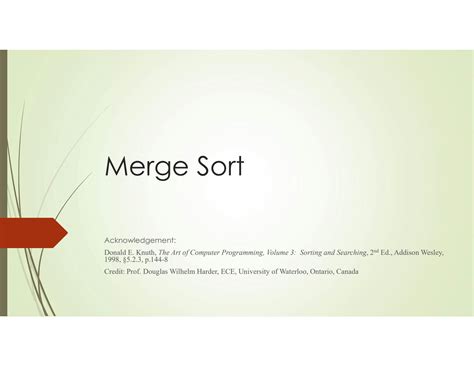 Solution Merge Sort Sorting Algorithm Data Structures And Algorithm