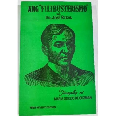 ANG FILIBUSTERISMO Ni Dr Jose Rizal By Guzman Shopee Philippines