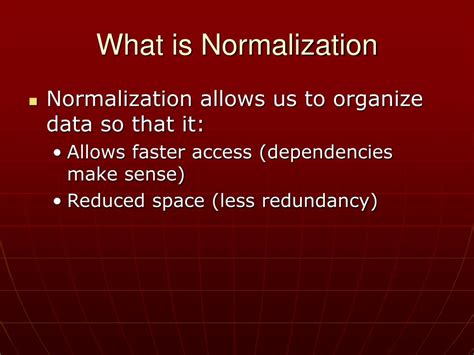Ppt Database Normalization Powerpoint Presentation Free Download Id875729