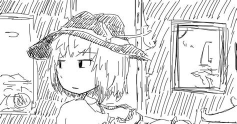 東方 ラクガキまとめ 隠し通路のマンガ 漫画 永江衣玖 紅美鈴 Pixiv