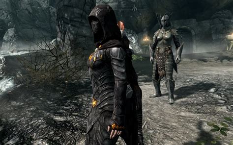 Female Nightingale Armor Retexture At Skyrim Nexus Mods And Community