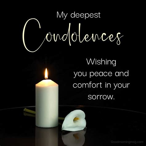 Sending My Condolences Quotes