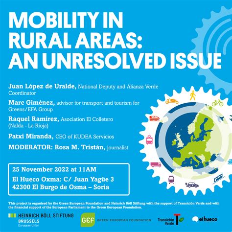 Mobility In Rural Areas An Unresolved Issue Green European Foundation