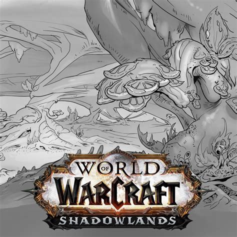 World Of Warcraft Shadowlands Maldraxxus Concept Sketches Phillip Zhang 泽彦 World Of