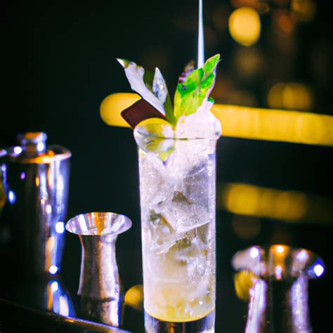 Tequila Mint Fizz Refreshing Tequila And Mint Cocktail