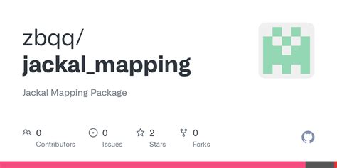 Github Zbqqjackalmapping Jackal Mapping Package