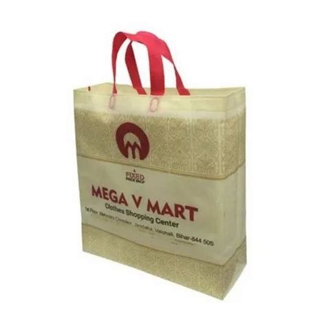 Laminated Non Woven Loop Handle Box Bag Size 16 X 22 Inch At Rs 20