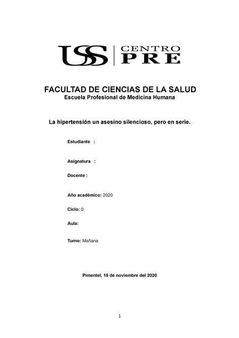Texto Argumentativo Ejemplo G Pdf FACULTAD DE CIENCIAS DE LA SALUD Escuela Profesional De