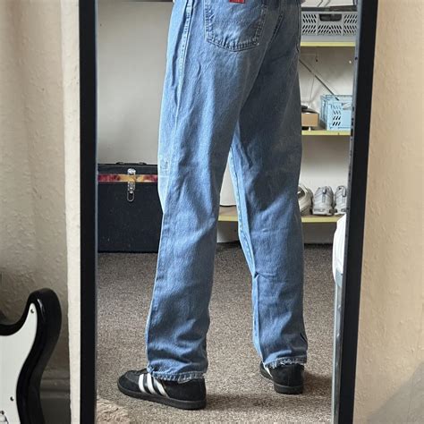 Dickies Light Wash Baggy Jeans Great Quality And Depop