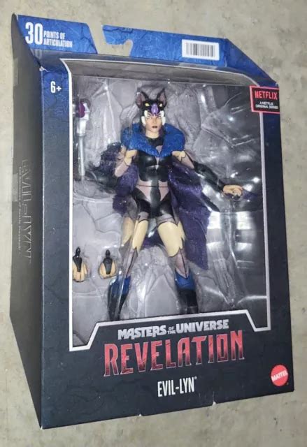 Motu Masterverse Revelation Evil Lyn New Masters Of The Universe Figure
