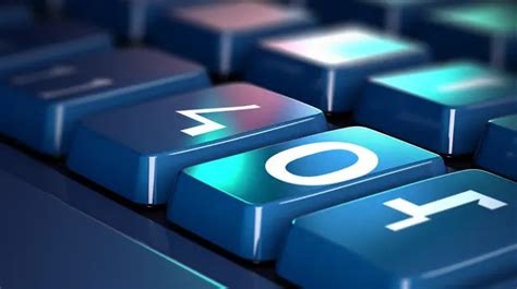 3d rendering of computer keyboard button with download symbol