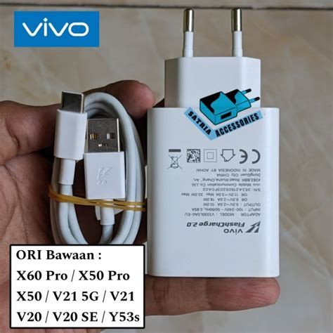 Jual Charger Vivo FlashCharge 33W ORIGINAL 100 BAWAAN HP X60 Pro X50