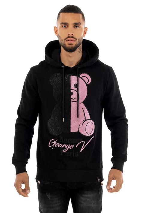 Gv Split Teddy Bear Hoodie Blackpink Todays Man Store