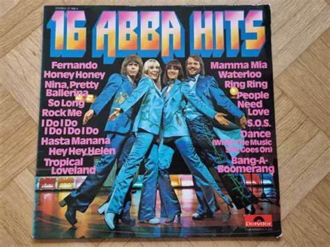 ABBA 16 Hits Early Greatest Hits Vinyl LP Germany CLUB EDITION EUR