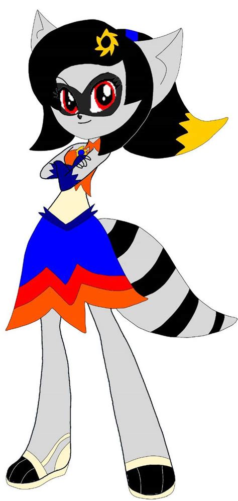 Laurasirenangel Magical Girl Form Raccoon Form By