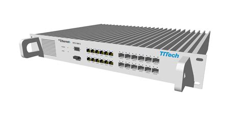 ruggedized 24 port switch for real time ethernet communication