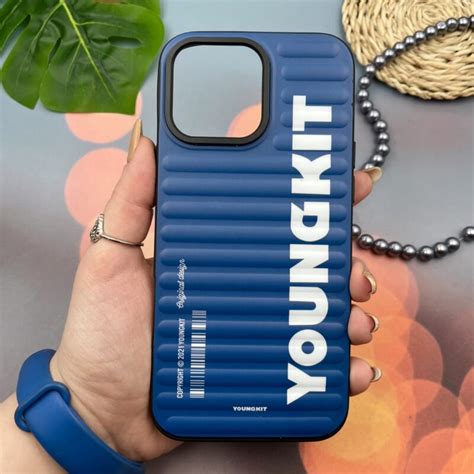 قاب گوشی Iphone 16 Pro Max آیفون سیلیکونی Youngkit طرح Barcode اسپرت