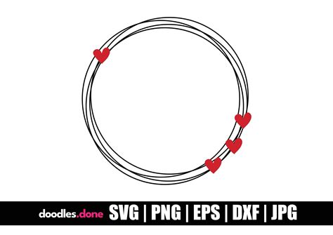 Circle Frame Svg Circle Monogram Svg Circle Frames Svg Circle Border