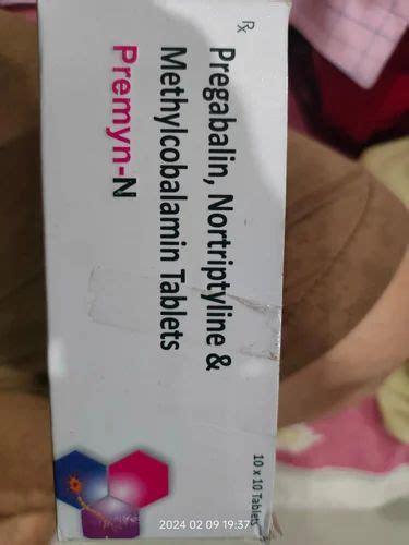 Pregabalin Methylcobalamin Nortriptiline At ₹ 300 Box Allopathic Pcd