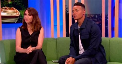 The One Show Host Alex Jones Awkward Interview With Ex As Viewers Spot Tension After Bitter