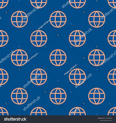 Seamless Repeating Tiling Dimensions Flat Icon Stock Vector Royalty