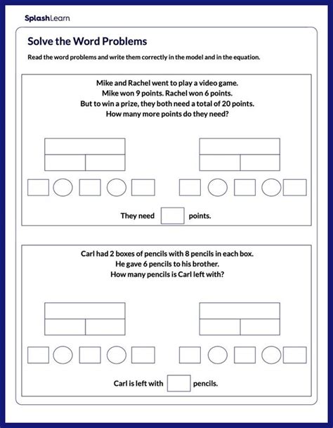 Solving Mystery Problems On Add And Subtract Worksheet