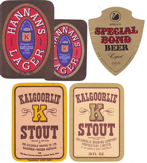Western Australian Vintage Beer Labels Abcr Auctions