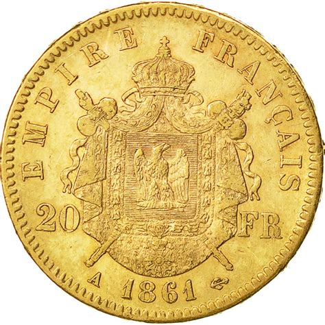 Monnaie France Napoleon III Napoléon III Francs Paris TTB Or TTB