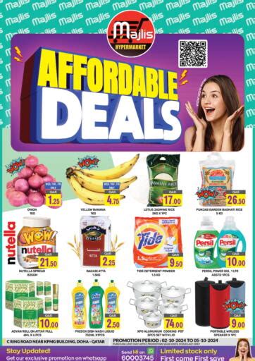 Majlis Hypermarket Affordable Deals In Qatar Doha Till 5th October