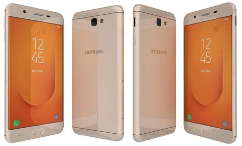 Samsung Galaxy J7 Prime 2 All Colors 3d Model 60 3ds Blend Max