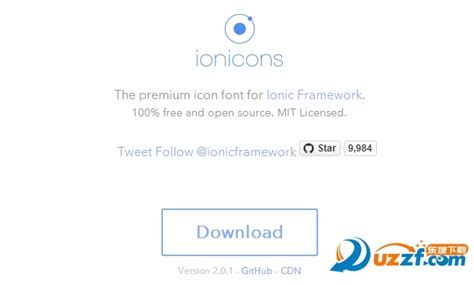 Ionicons图标库下载 Ionicons图标库310 官方最新版 东坡下载