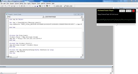 Membuat Radio Player Menggunakan Visual Basic Artikel Visual Basic