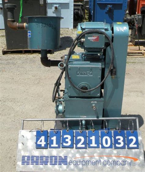 Used Kinney Rotary Piston Oil Sealed Vacuum Pump Model KT C Ca