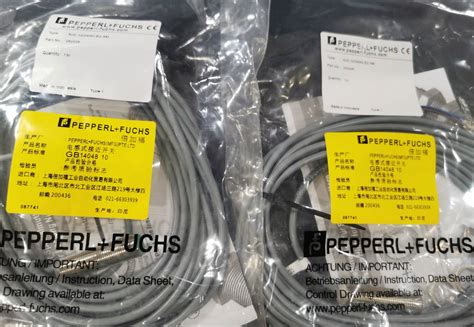 Pepperl Fuchs NJ2 12GM40 E2 5M อปกรณโรงงานอตสาหกรรมทกยหอ