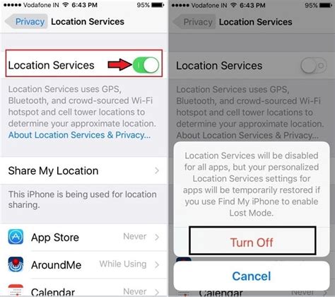 How To Turn Off Location Services On IPhone SE IOS 10 IOS 11 Or Later