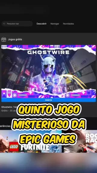 Sexto Jogo Misterioso E Gratuito Chega Na Epic Games