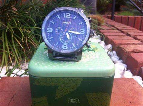 Mens Watches Fossil Jr1355 Nate Chronograph Mens New Watch Was Sold For 1 599 00 On 25 Oct