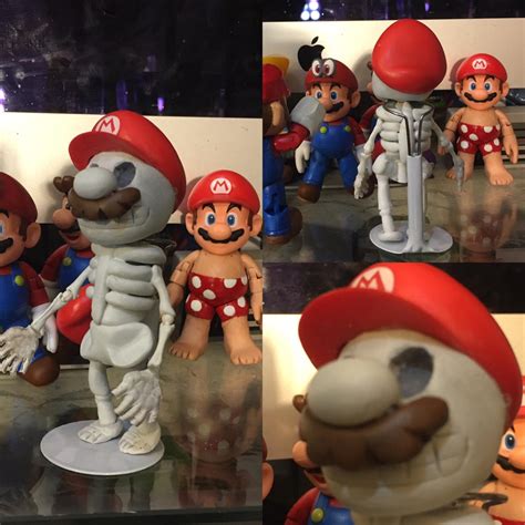 Skeleton Mario Super Mario Odyssey Custom Toys By Medicom Collector17