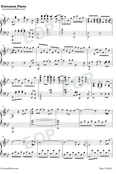 A Million Dreams钢琴谱 Pasekandpaul 好听版 简谱网